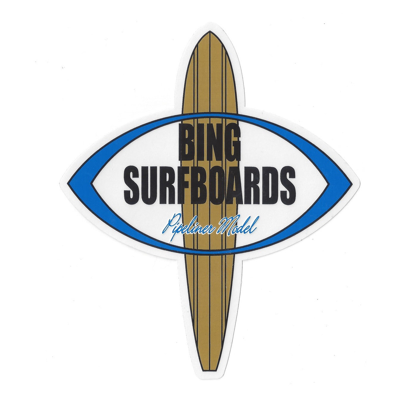 PIPELINER STICKER LARGE - Bing Surfboards