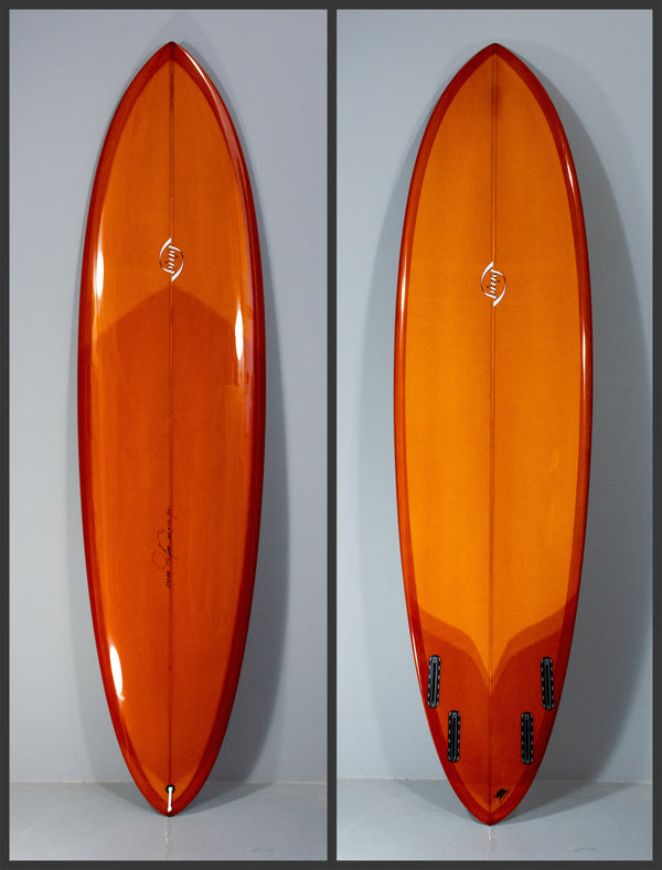 23299 7'2" ALPHA PIN QUAD - Bing Surfboards