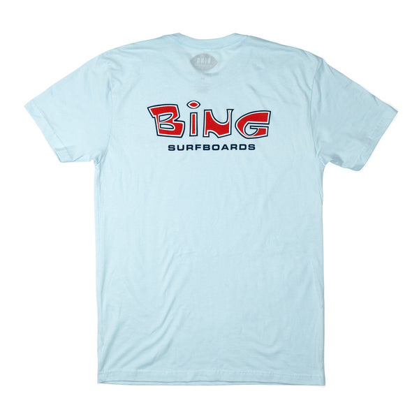 GOOFY PREMIUM TEE LIGHT BLUE - Bing Surfboards
