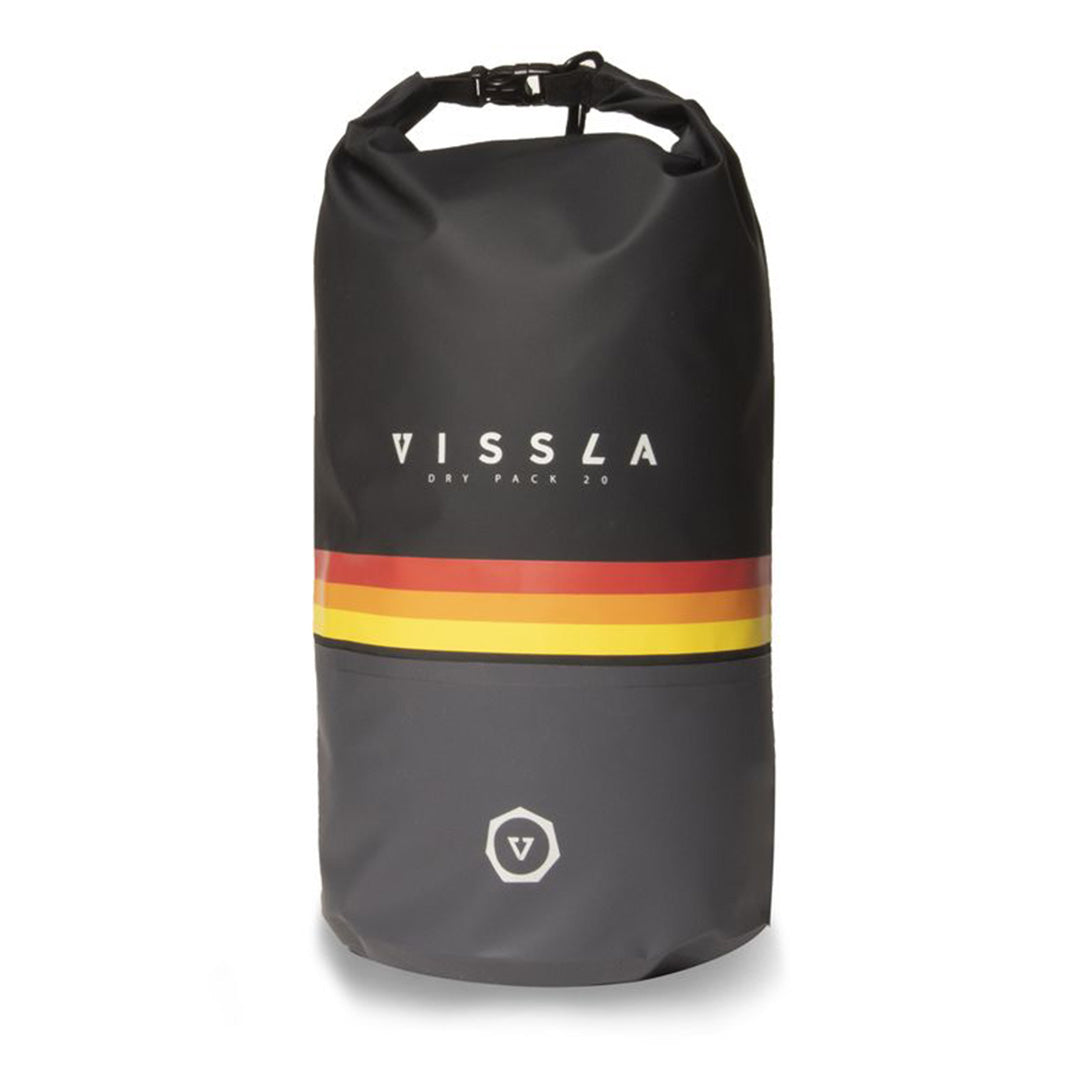 VISSLA 7 SEAS 35L DRY PACKPACK - BLACK - Bing Surfboards