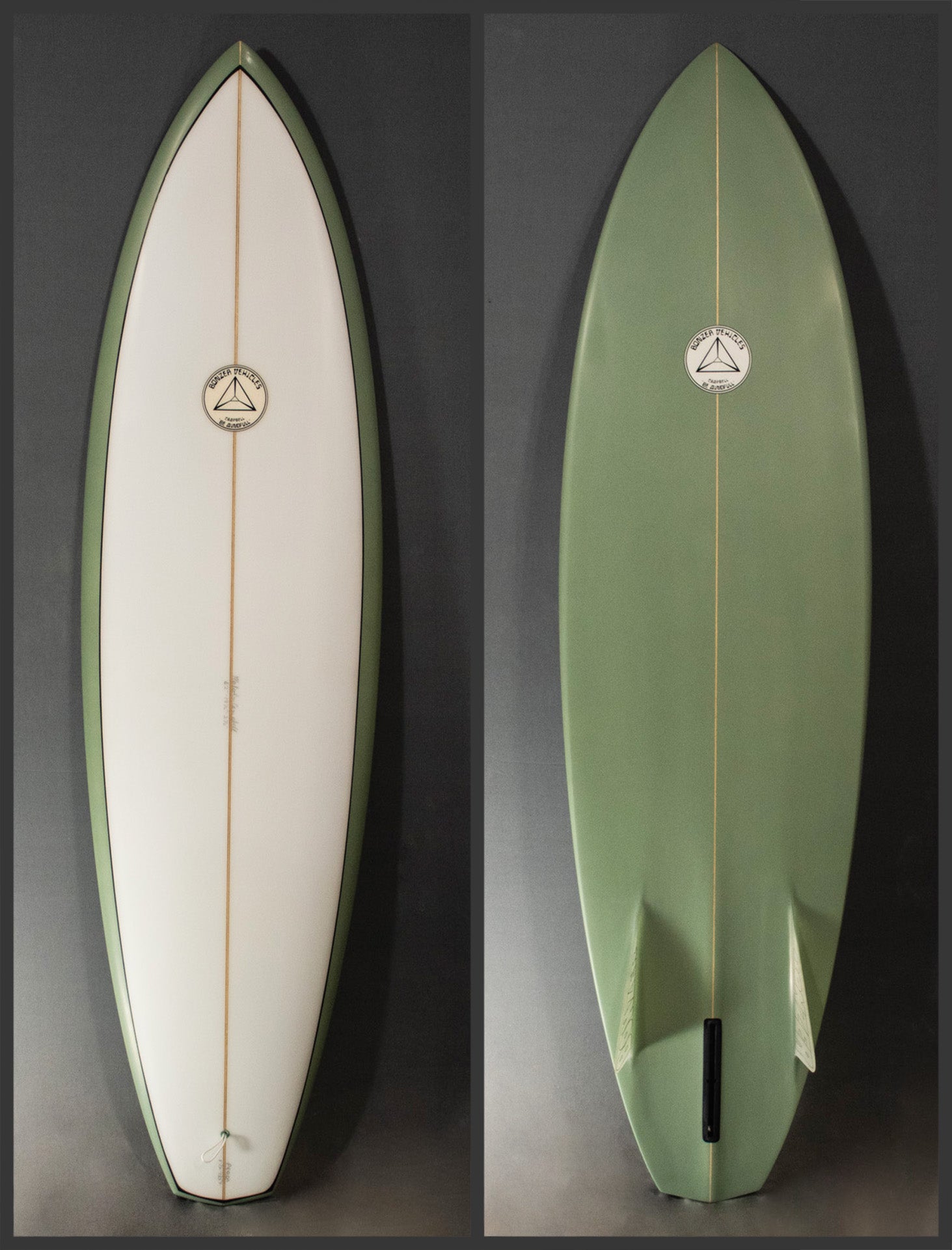 4354 - 6'2" CAMPBELL BROS. RUSS SHORT - SAGE - Bing Surfboards