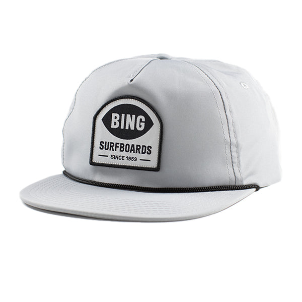 BING 1959 PATCH CAP - STEEL - Bing Surfboards