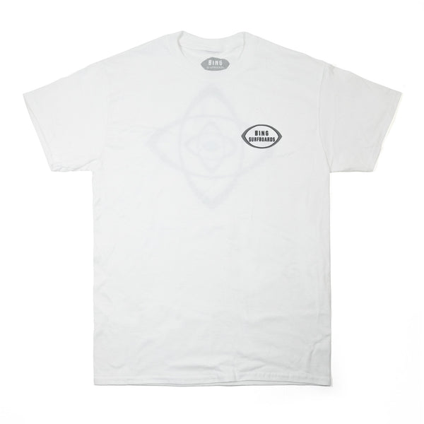 SILVER SPOON Classic S/S T-Shirt - White - Bing Surfboards