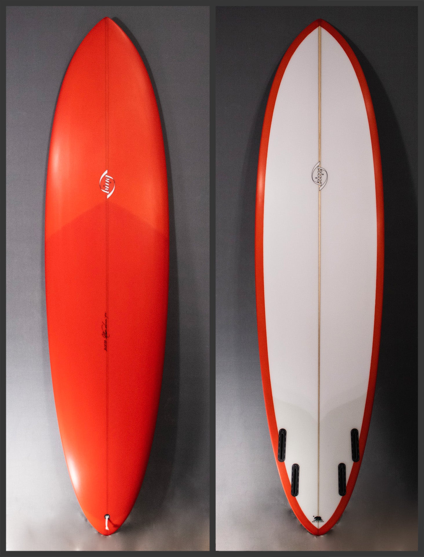21272 7'6" ALPHA PIN QUAD - Bing Surfboards